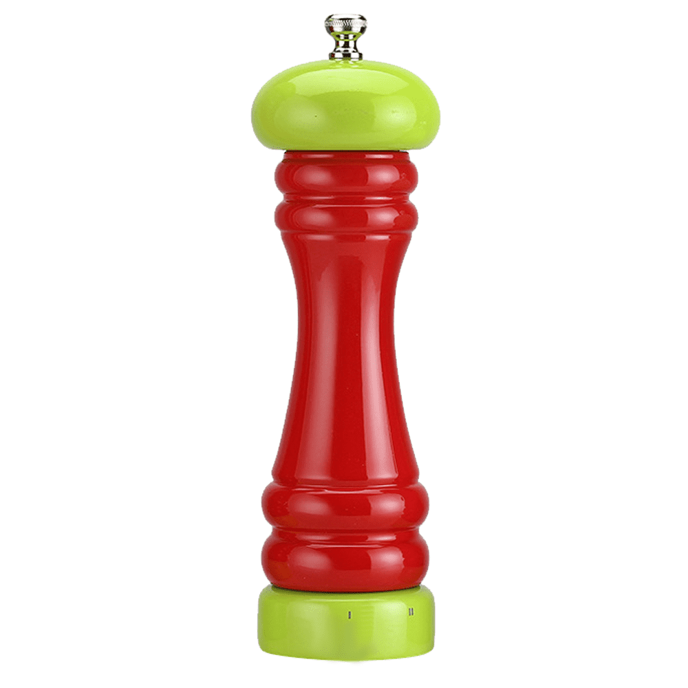 Beech wood pepper grinder kitchen supplies 8 inch manual wooden pepper ...