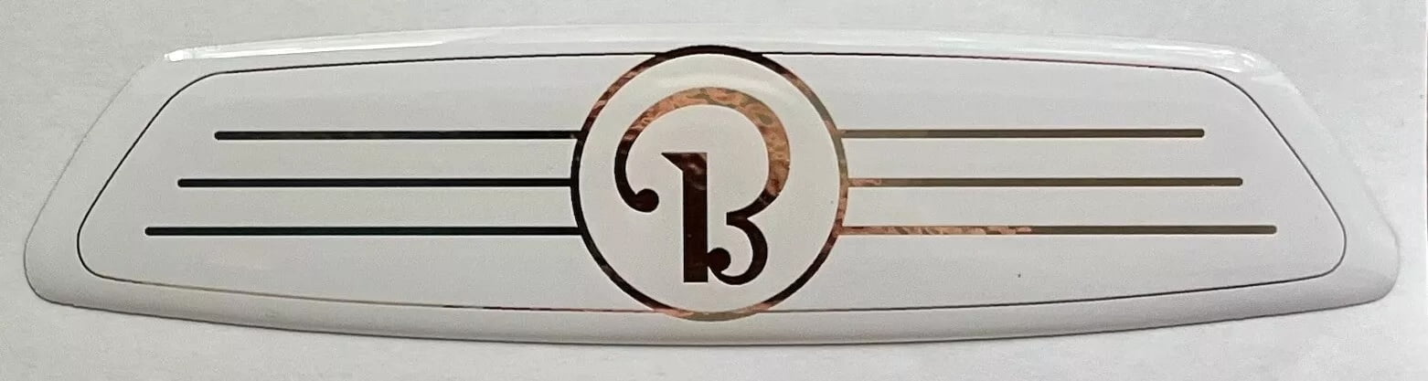 Beechcraft Bonanza Control Yoke Hub Emblem, V-Tail Beech CYH-0119-W ...