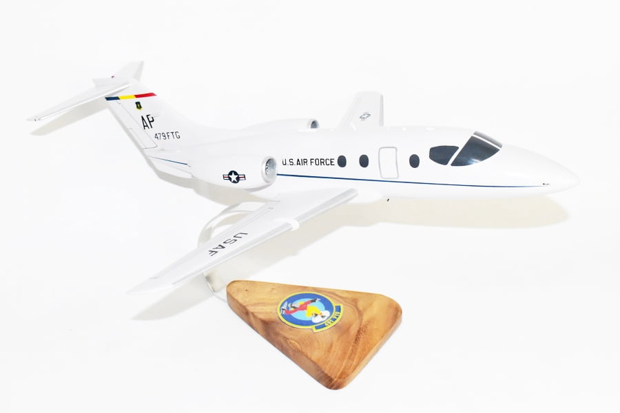 Beechcraft® (Raytheon) T-1 Jayhawk, 451st FTS, 18" Mahogany Scale Model ...