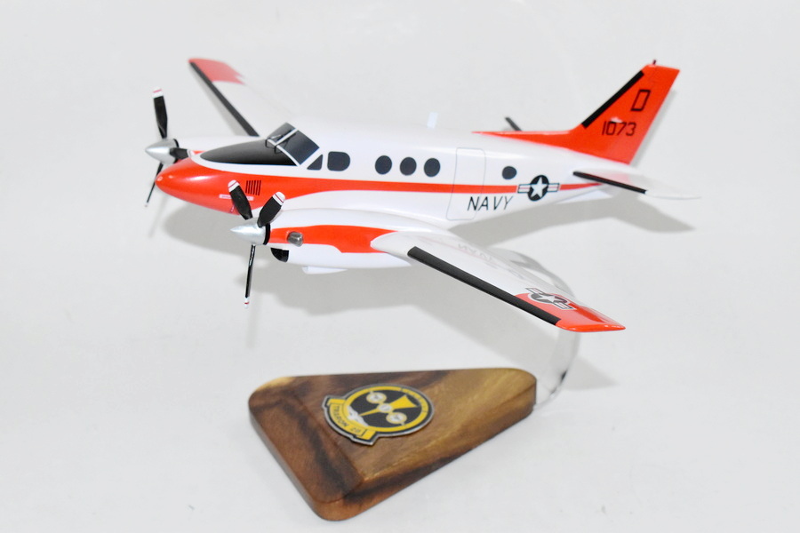Beechcraft® T-44C Pegasus, VT-28 Rangers,18 Mahogany Scale Model ...