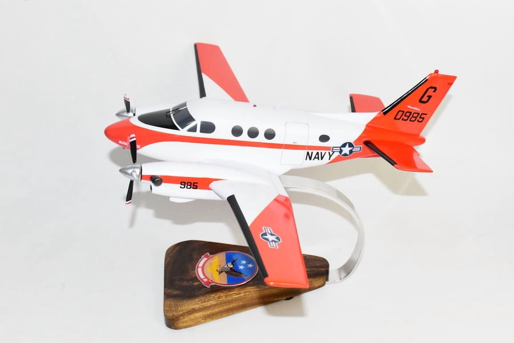 Beechcraft® T-44C Pegasus, VT-31 Wise Owls (985 Navy), 1/33 Mahogany ...