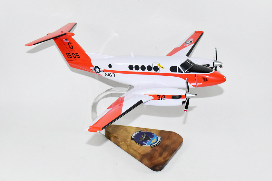 Beechcraft® TC-12 Huron, VT-35 Stingrays, 1/36 Mahogany Scale Model ...
