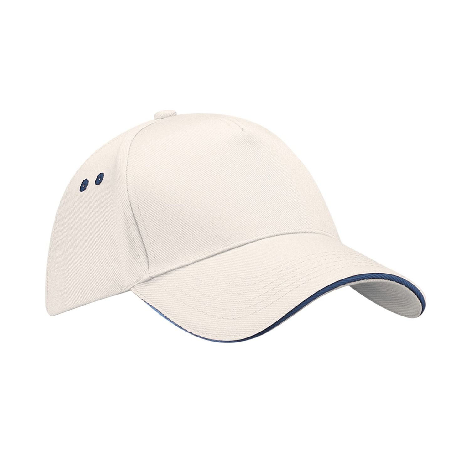 Beechfield 5 Panel Sandwich Peak Baseball Cap - Walmart.com