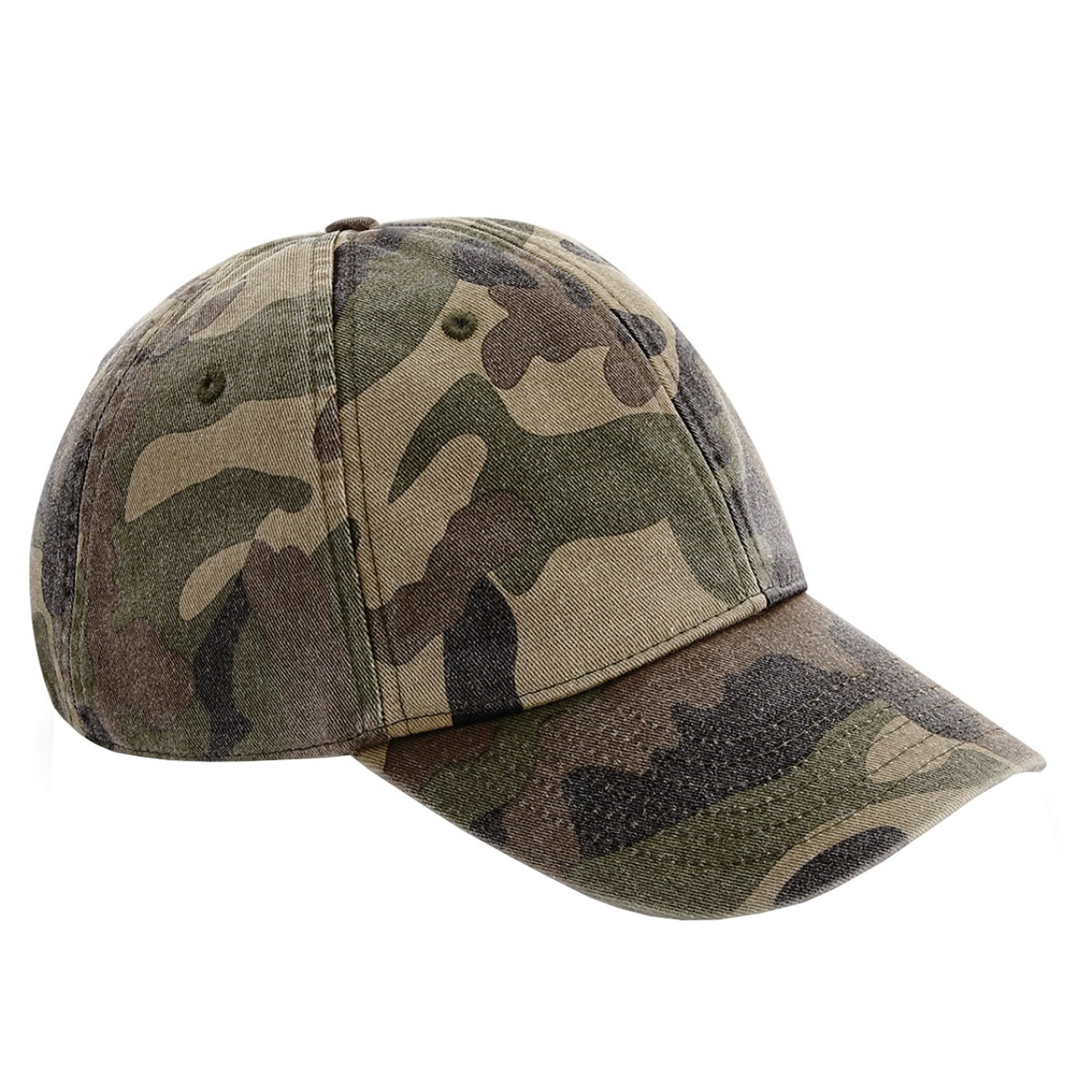 Beechfield® Low Profile Vintage Denim-Look Cap - Walmart.com
