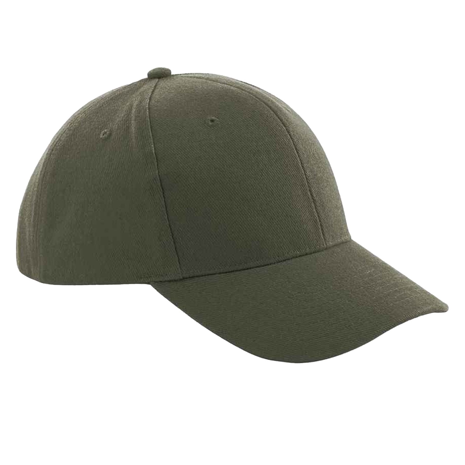 Beechfield Pro-Style Heavy Brushed Cotton Baseball Cap / Headwear ...