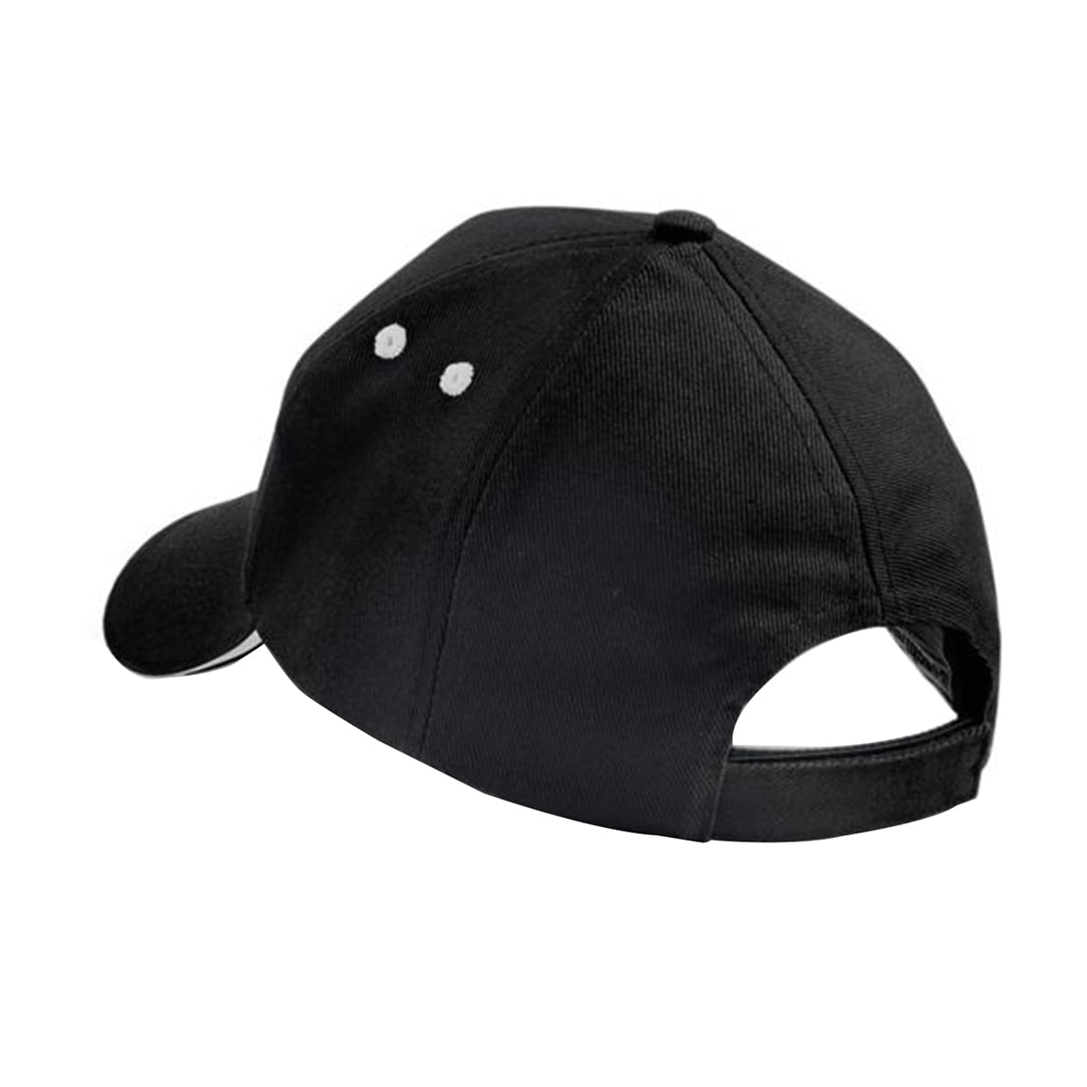 Beechfield Ultimate 5 Panel Contrast Baseball Cap With Sandwich Peak ...