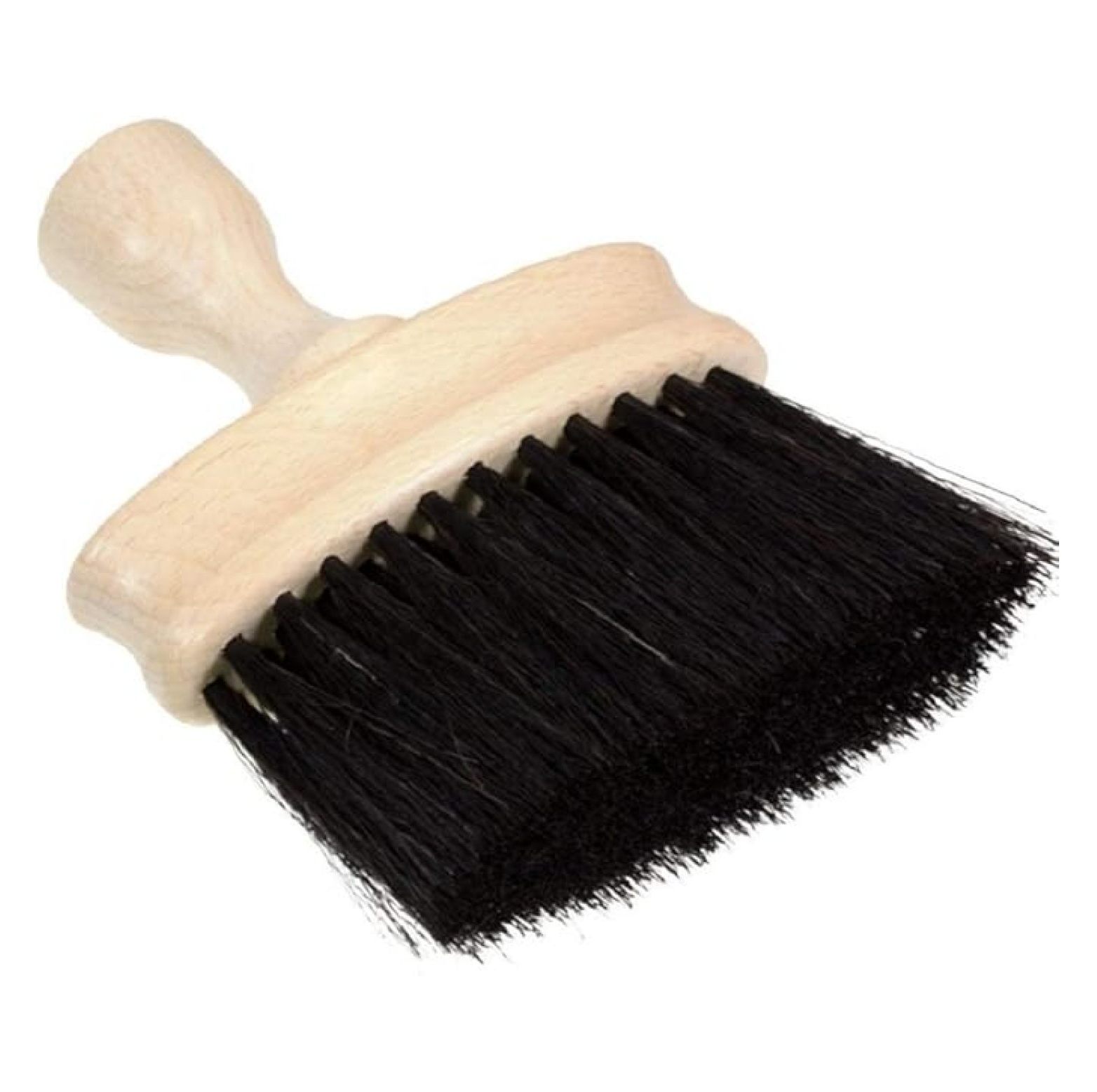 Beechwood Neck Duster with Horsehair Bristles - Barber Neck Brush - 5.3 ...