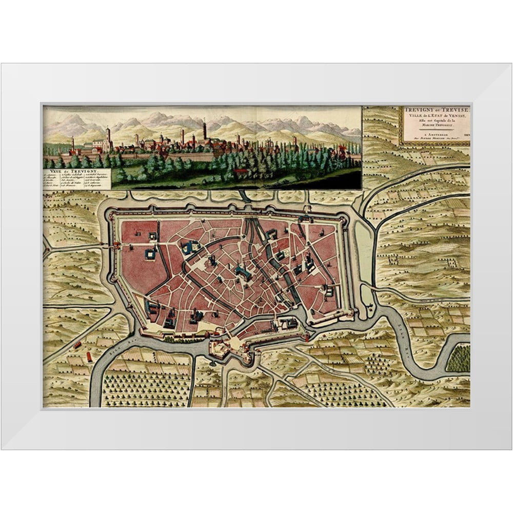 Beeck, Anna 14x11 White Modern Wood Framed Museum Art Print Titled ...