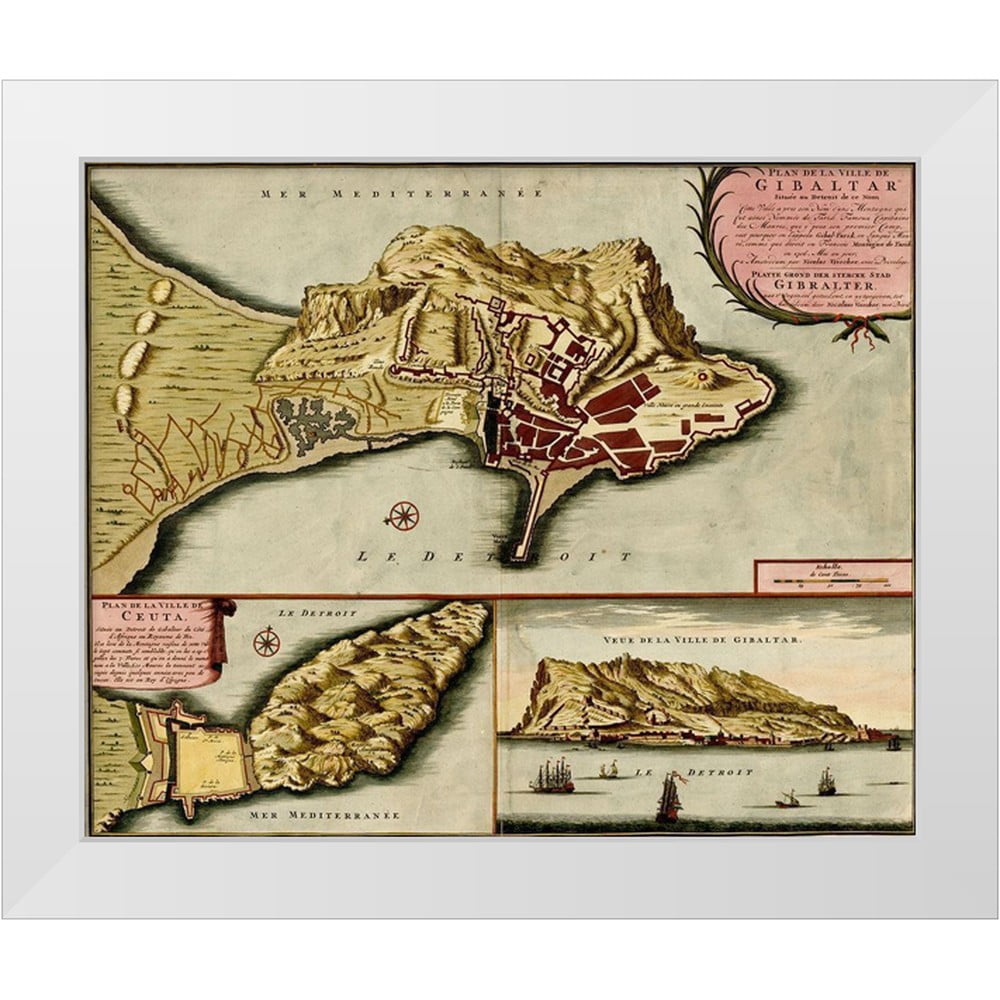 Beeck, Anna 18x15 White Modern Wood Framed Museum Art Print Titled ...