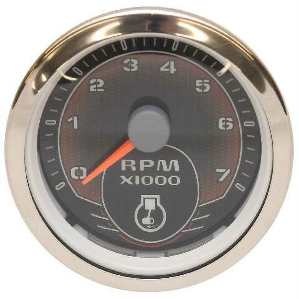 Beede Boat Tachometer Gauge 961039 | 3 1/4 Inch Silver Black Ranger ...
