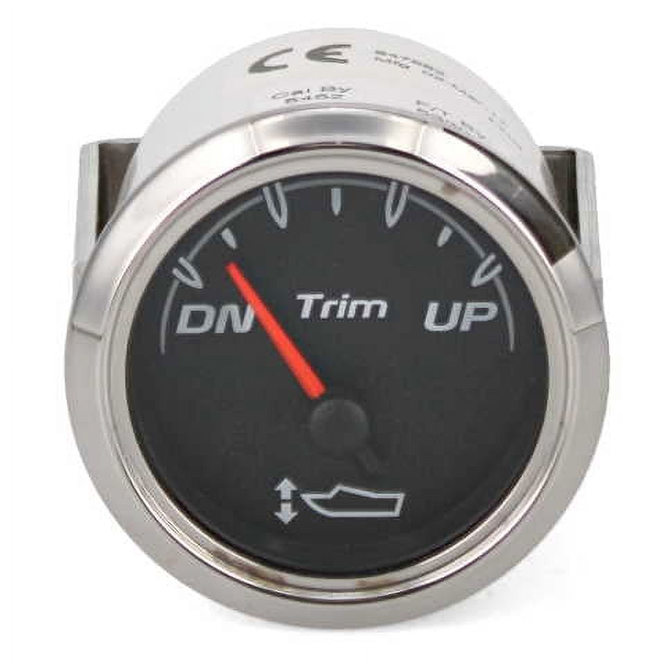 Beede Boat Trim Gauge 947982 | Ranger Mercury 2 Inch Black 2030461 ...
