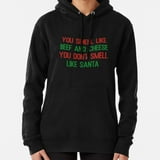 Beef And Cheese Movie Quote Funny Christmas Holiday Food Hoodie Shirt ...