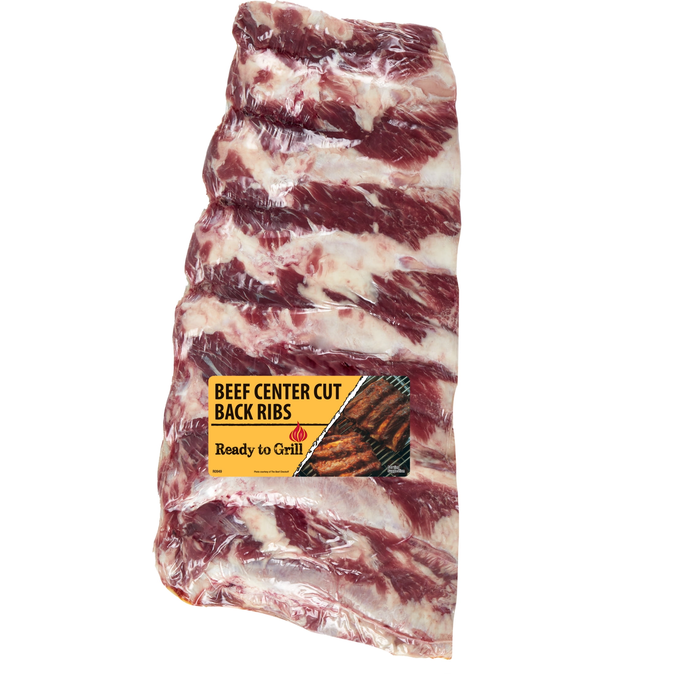 Beef Center Cut Back Ribs, Bone In, 3.0 - 5.0 lb - Walmart.com
