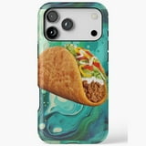 Beef Chalupa Style Pattern Art iPhone Case 17 through 11 Pro Max ...