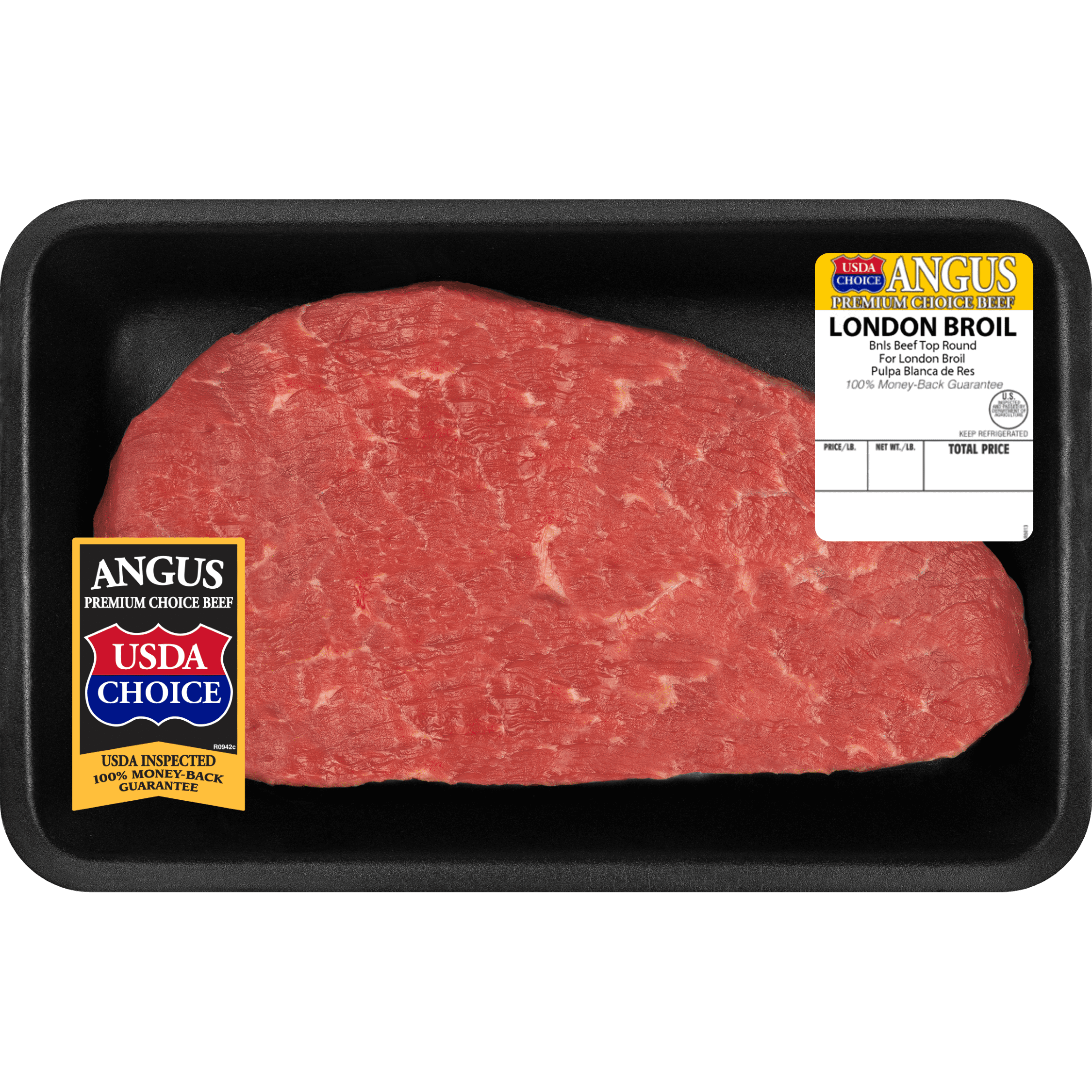 Beef Choice Angus London Broil, 1.06 - 2.39 lb Tray - Walmart.com