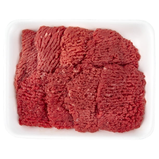 Beef Cubed Steak Family Pack, 2.1 - 2.59 lb Tray - Walmart Business ...