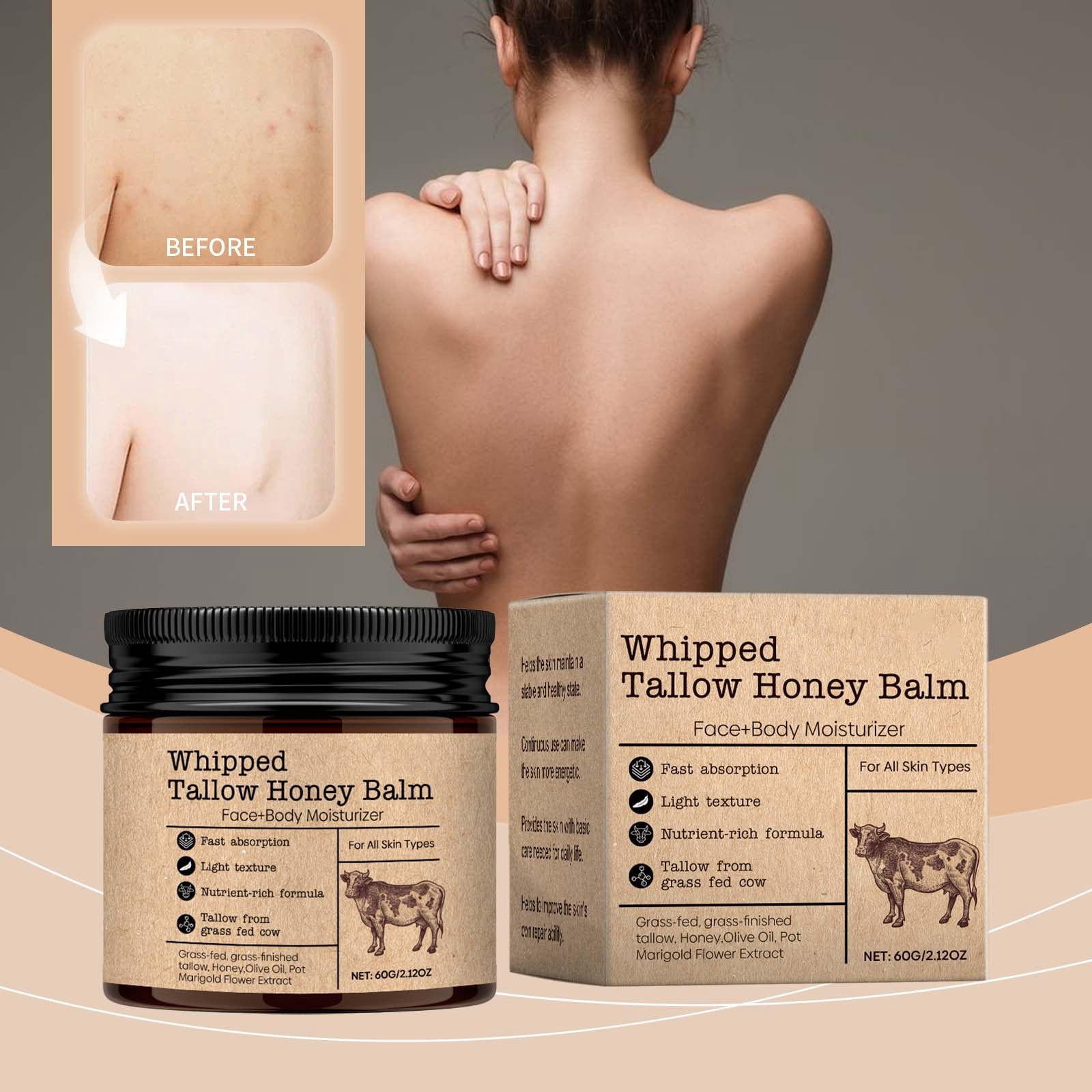 Beef Skin Moisturizer Nourishes Dry Skin Damaged Skin Strengthens The ...