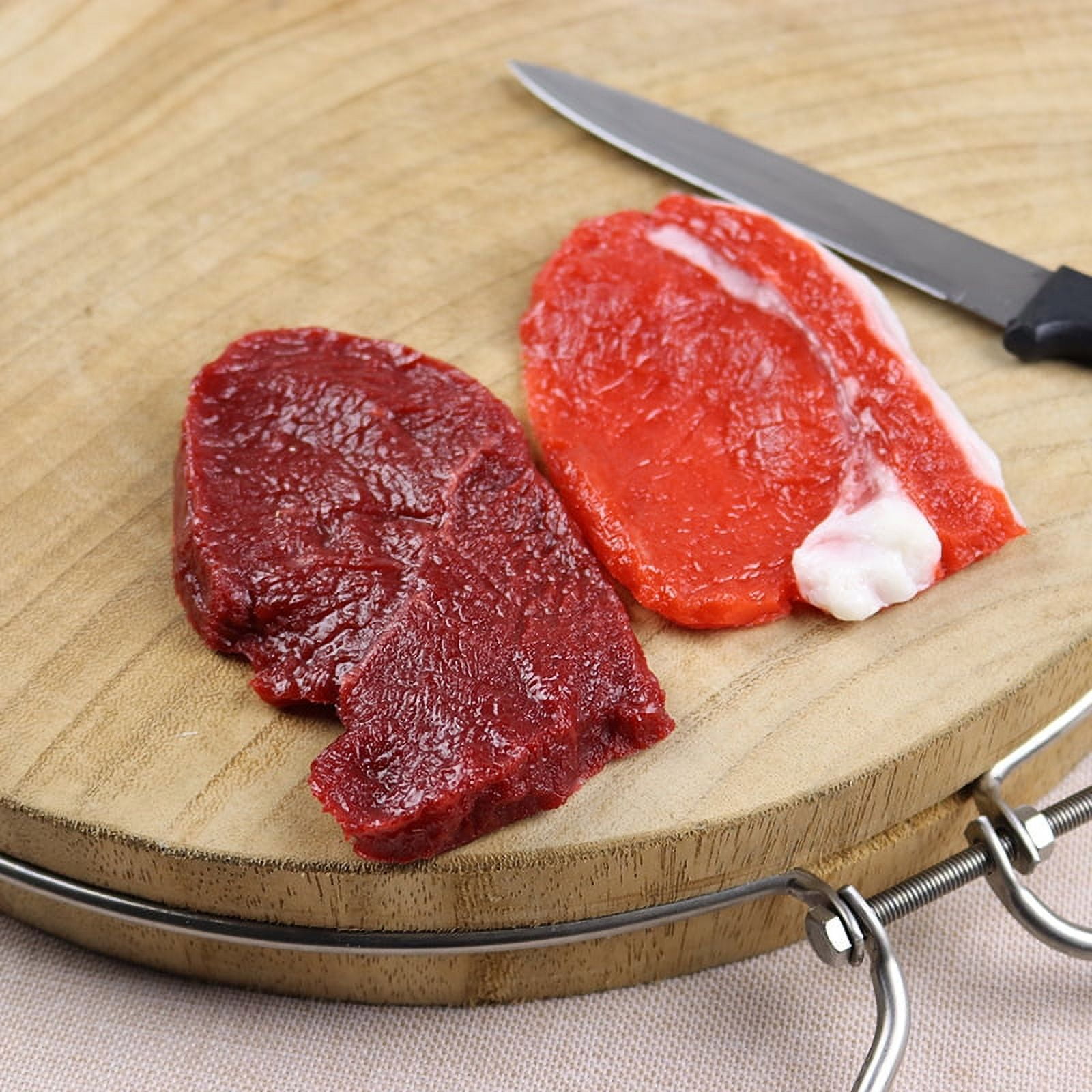 Beef Steak Model Kitchen Meat Models Lifelike Meat Decorations ...