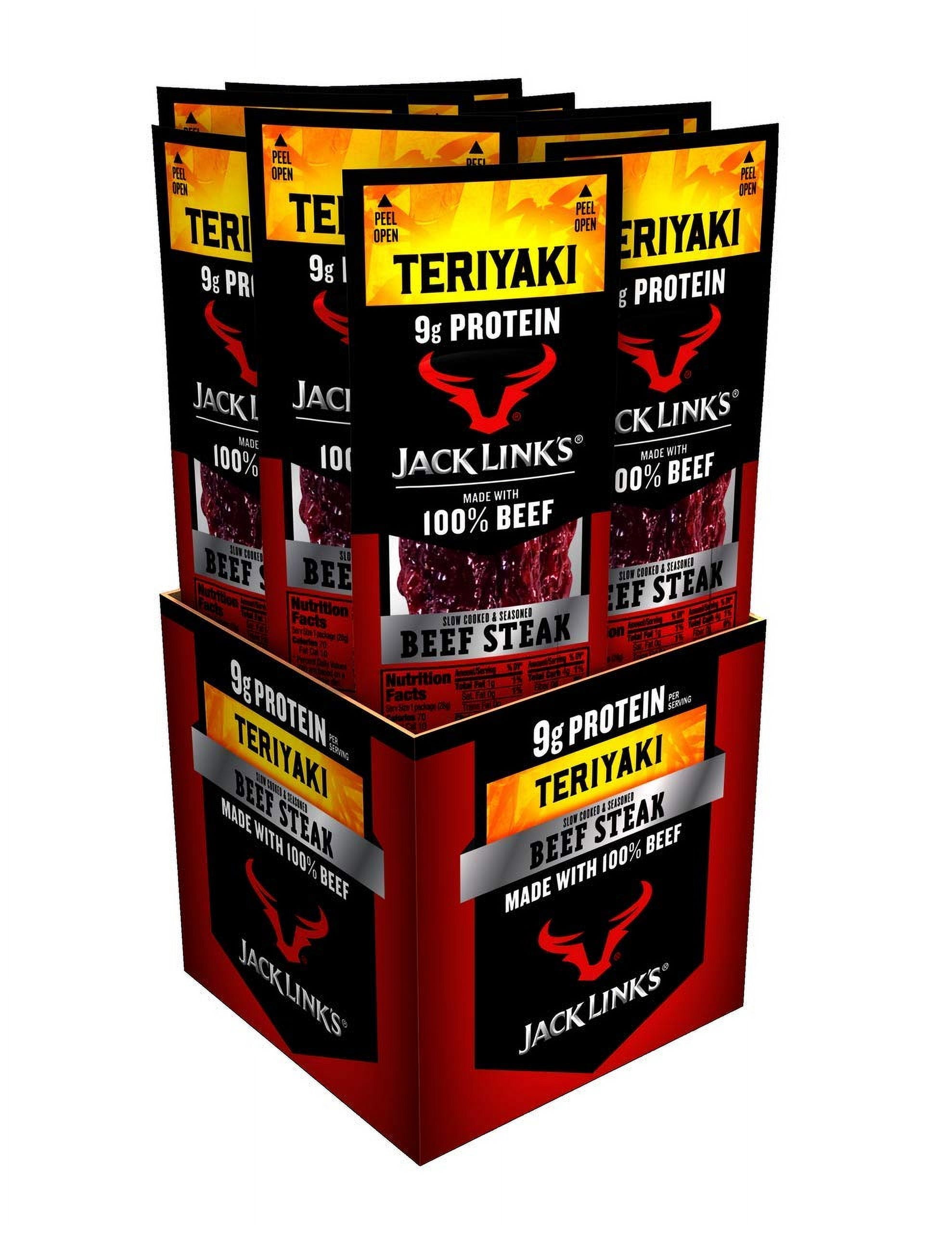 Beef Steak, Teriyaki – Protein Snacks, Meat Snack with 9g of Protein ...