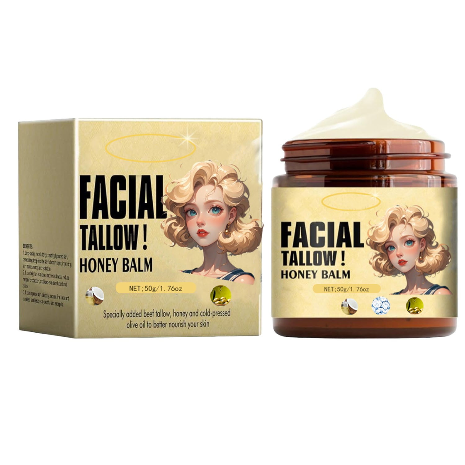 Beef Tallow All Purpose Ointment Unscented Ointment For The Face And ... Beef Tallow All Purpose Ointment Unscented Ointment For The Face And ...