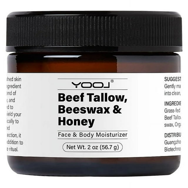 Beef Tallow Beeswax Honey Moisturizing Face Cream, Face & Body ...
