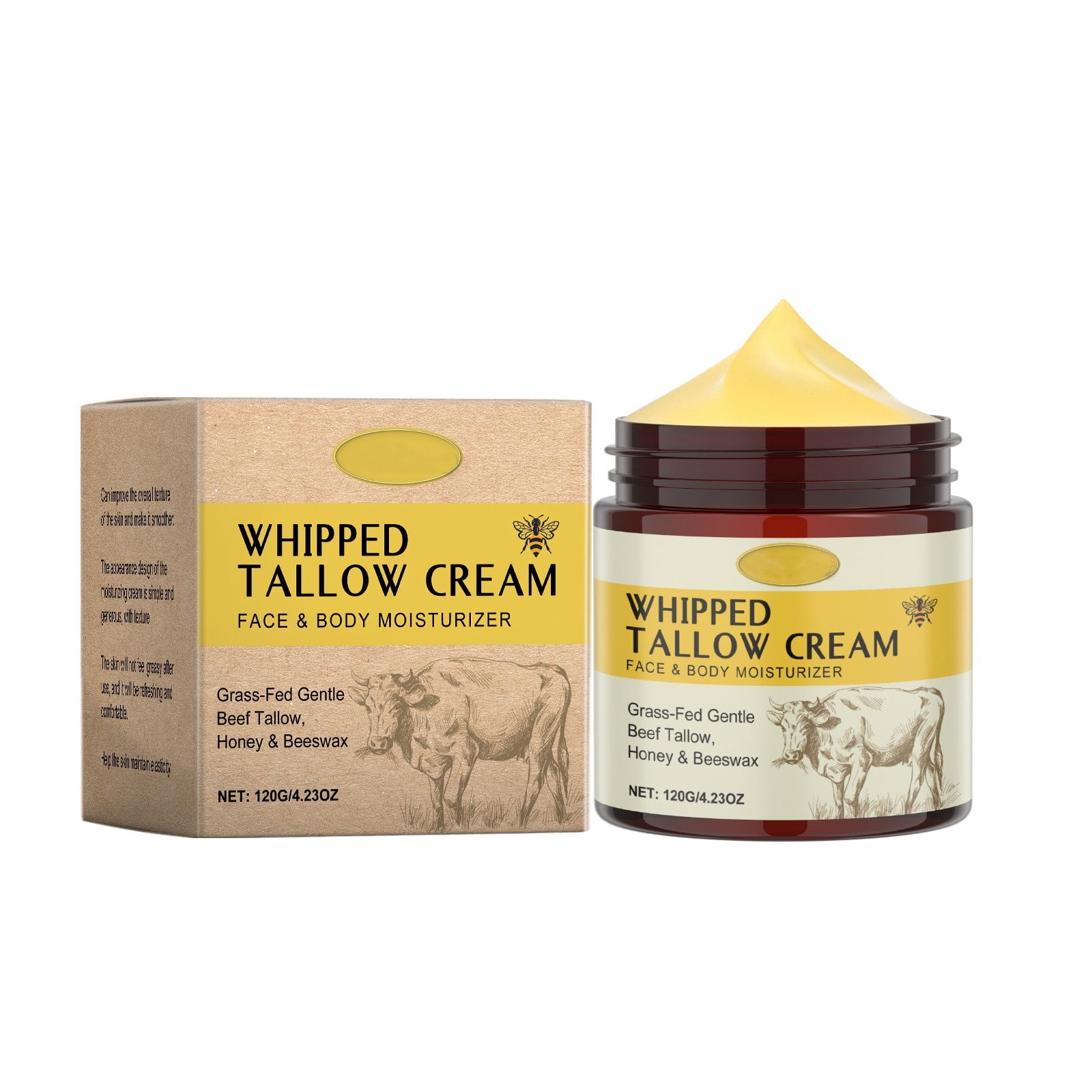 Beef Tallow For Skin Beef Tallow And 120 G Sebum Face Moisturiser ...