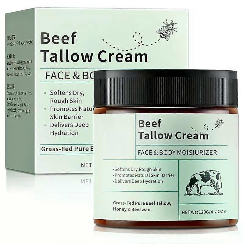 Beef Tallow For Skin, Beef Tallow For Face,organic Whipped Grass Fed ...