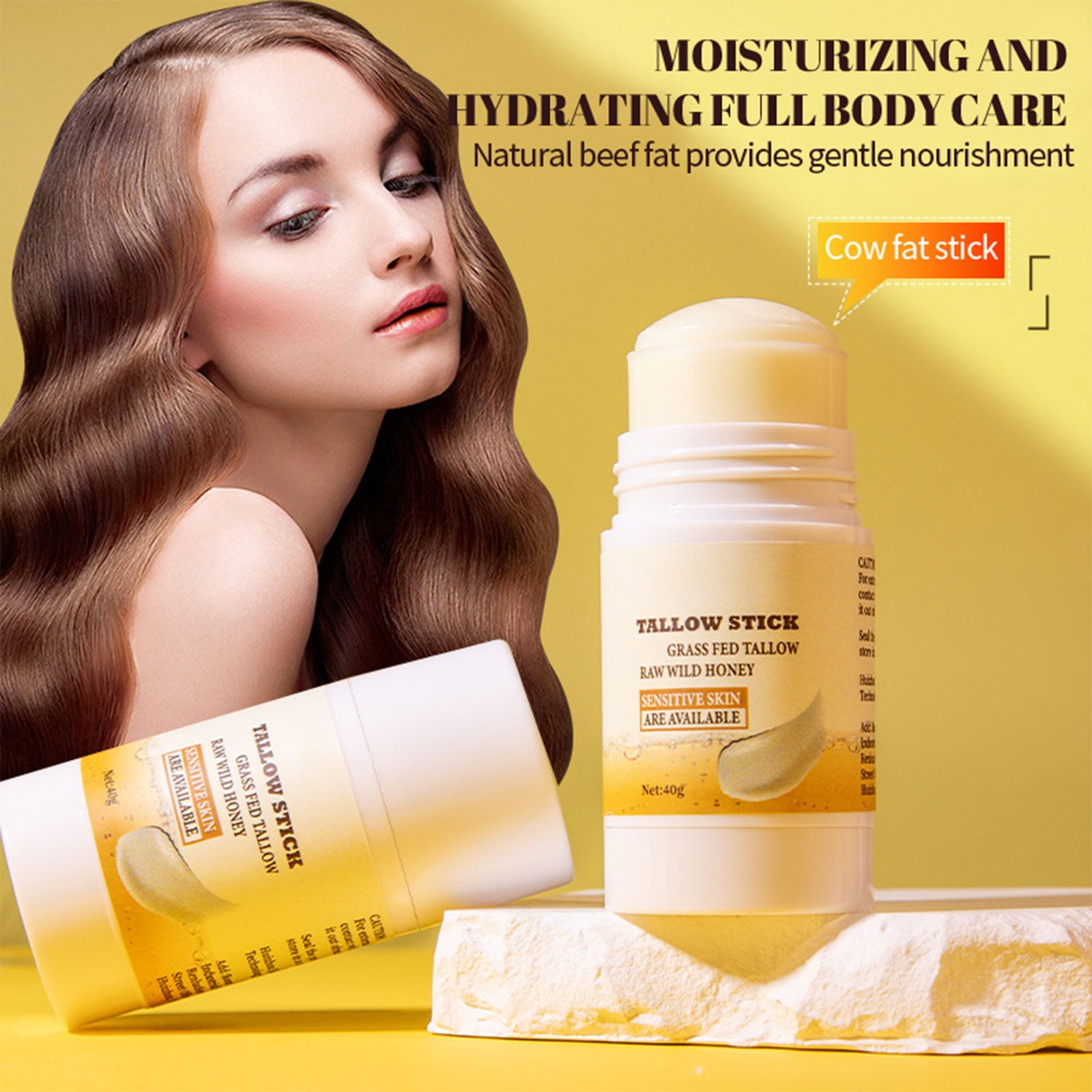 Beef Tallow For Skin Cow Moisturizing Stick Cream Cow Moisturizing ...