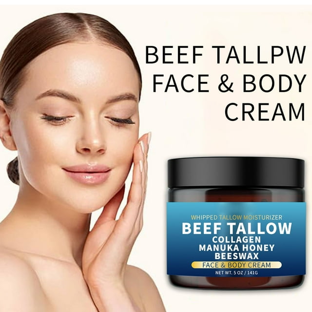 Beef Tallow For Skin Organic Fed Beef Tallow With Manuka Jojoba Oil ...