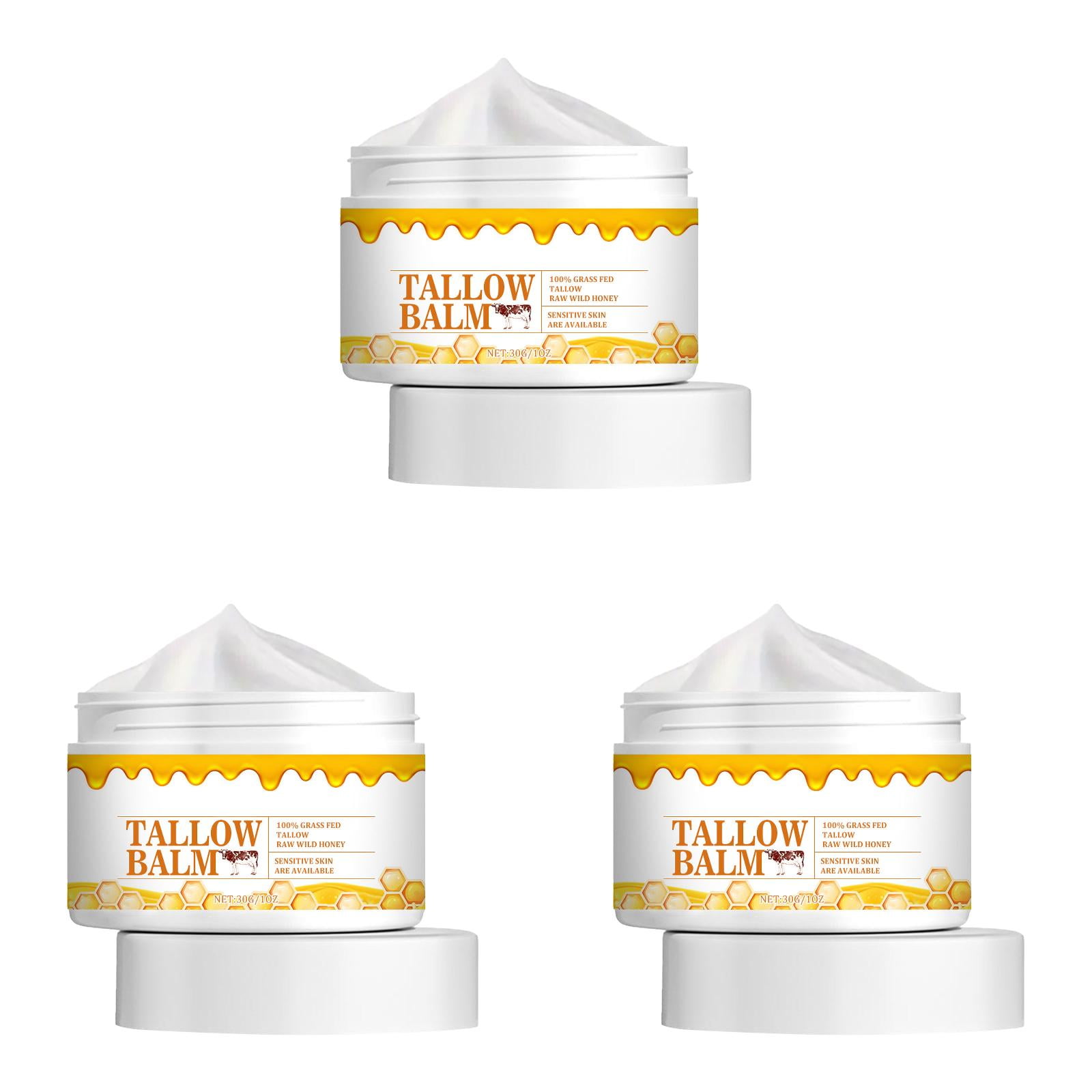 Beef Tallow Skin 60g - Grass-Fed Tallow Face and Body Moisturizer for ...