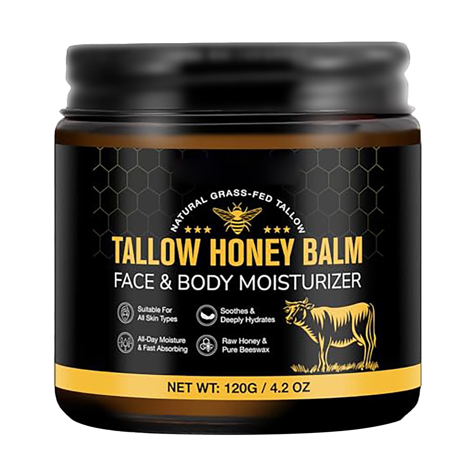 Beef Tallow for Skin,Beef Tallow for Face,Hydrating Tallow Balm with ...