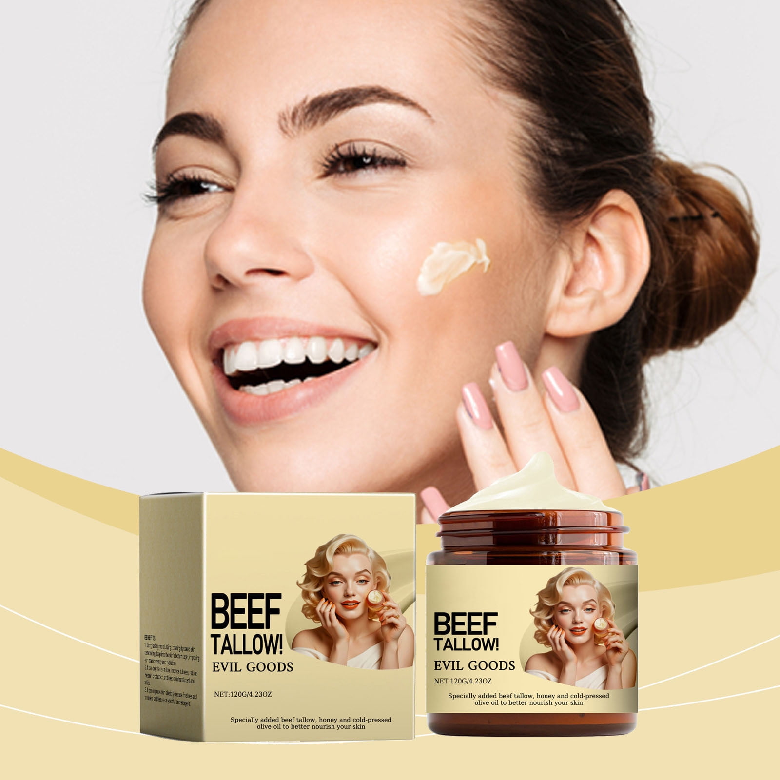 Beef Tallow For Skin Tallow Cream Tallow Face Moisturizer Natural