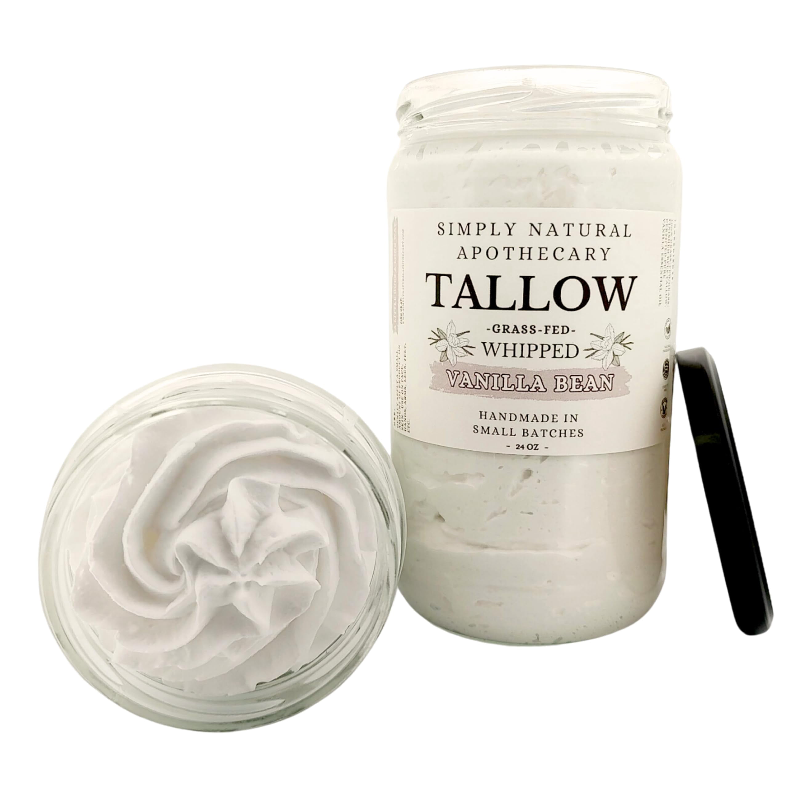 Beef Tallow for Skin DMF15 Care, Face, Hands, Body - Natural ...