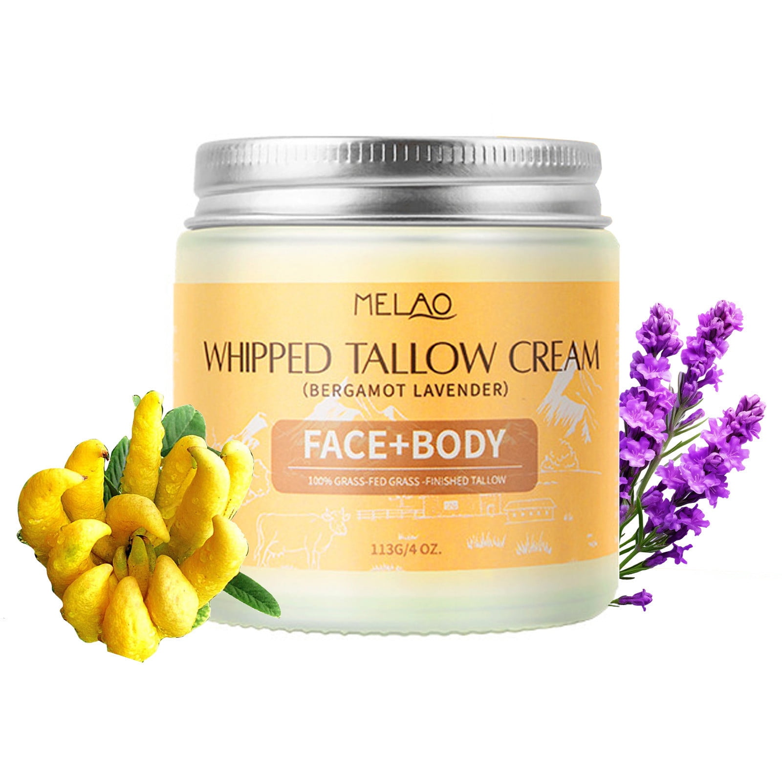 Beef Tallow for Skin, Tallow Cream,Tallow Face Moisturizer, Natural ...