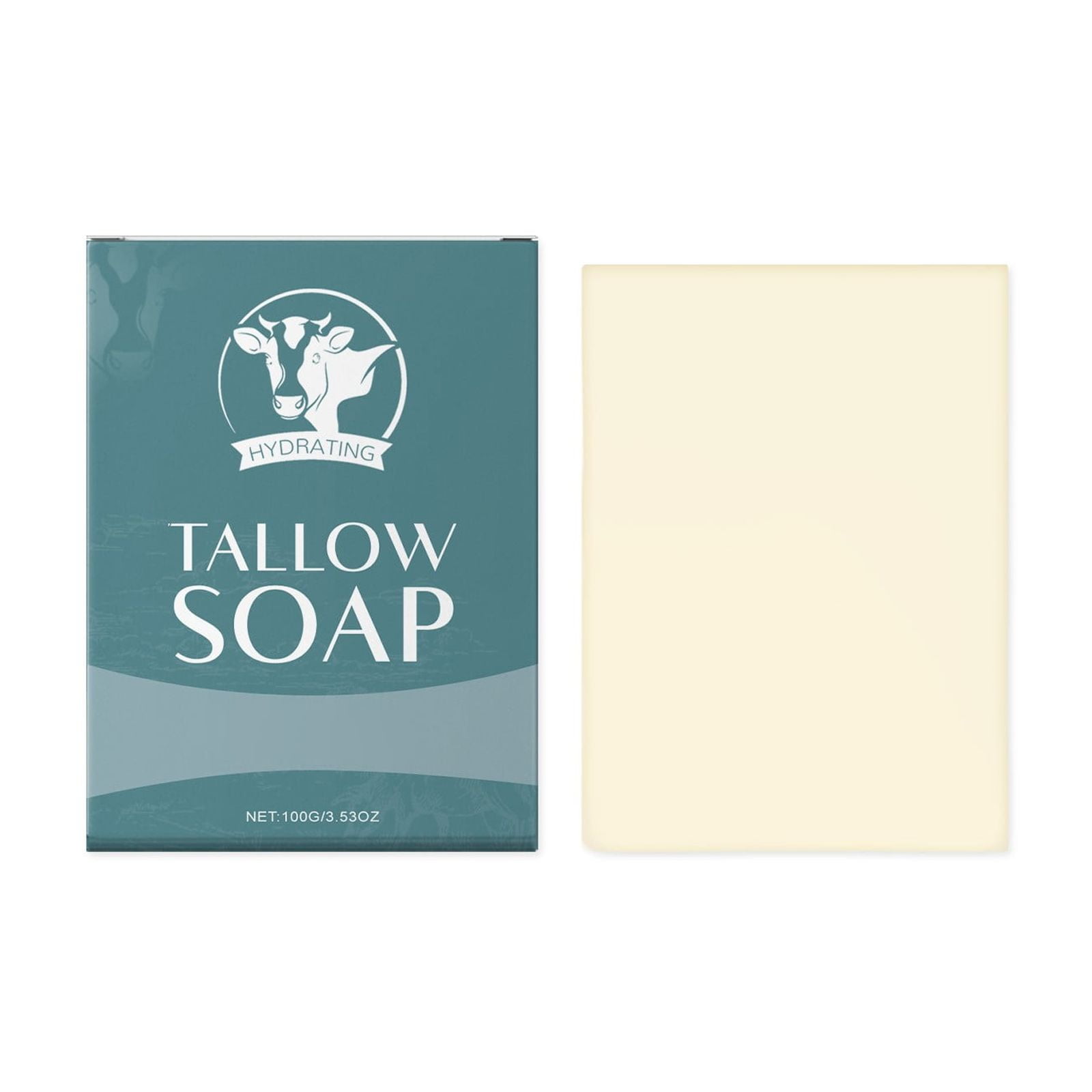 Beef Tallow Soap Bar – All Natural Grass Fed Tallow Soap Unscented ...