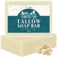 Beef Tallow Soap Bar XEF1 - All Natural Grass Fed Tallow Soap Unscented ...