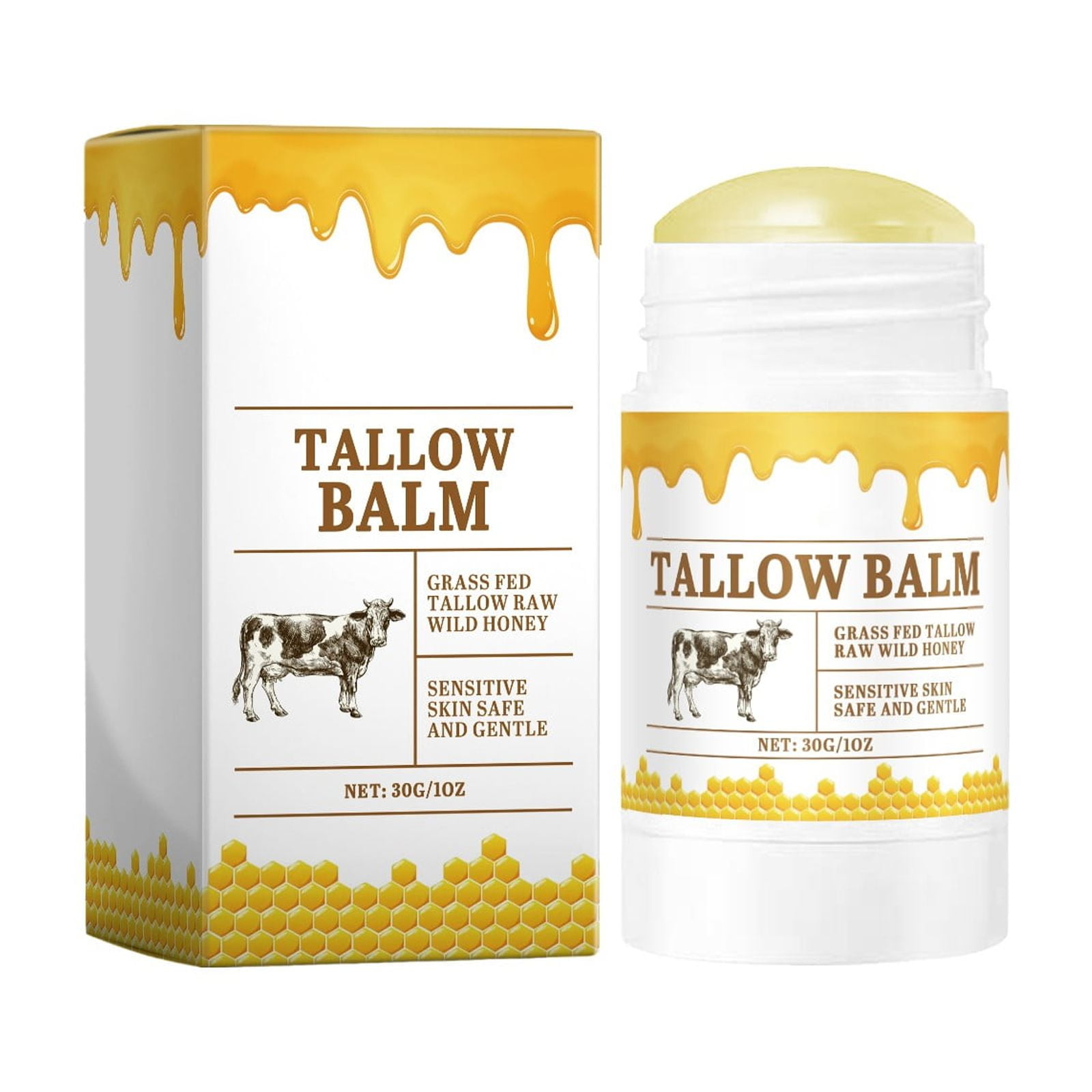 Beef Tallow Stick Beef Tallow For Skin Unscented Organic Beef Tallow ...