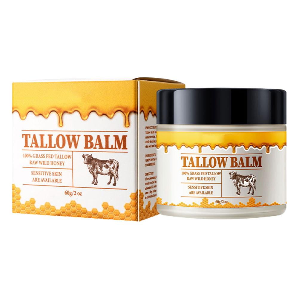 Beef Tallow and Honey Balm for Skin Honey Tallow Body Lotion Whipped ...