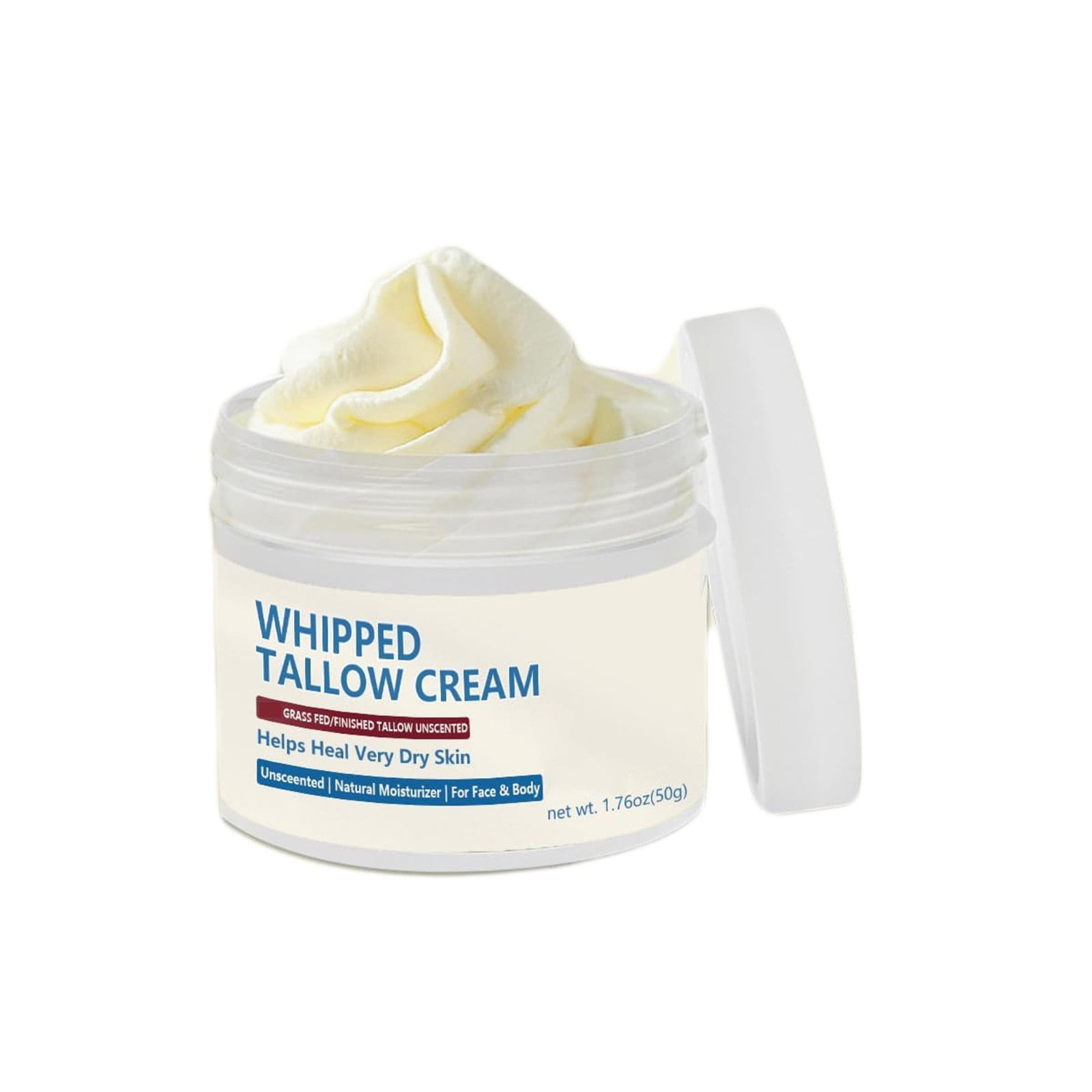 Beef Tallow for skin, Natural Beef Tallow Skincare Cream, 100% Organic ...