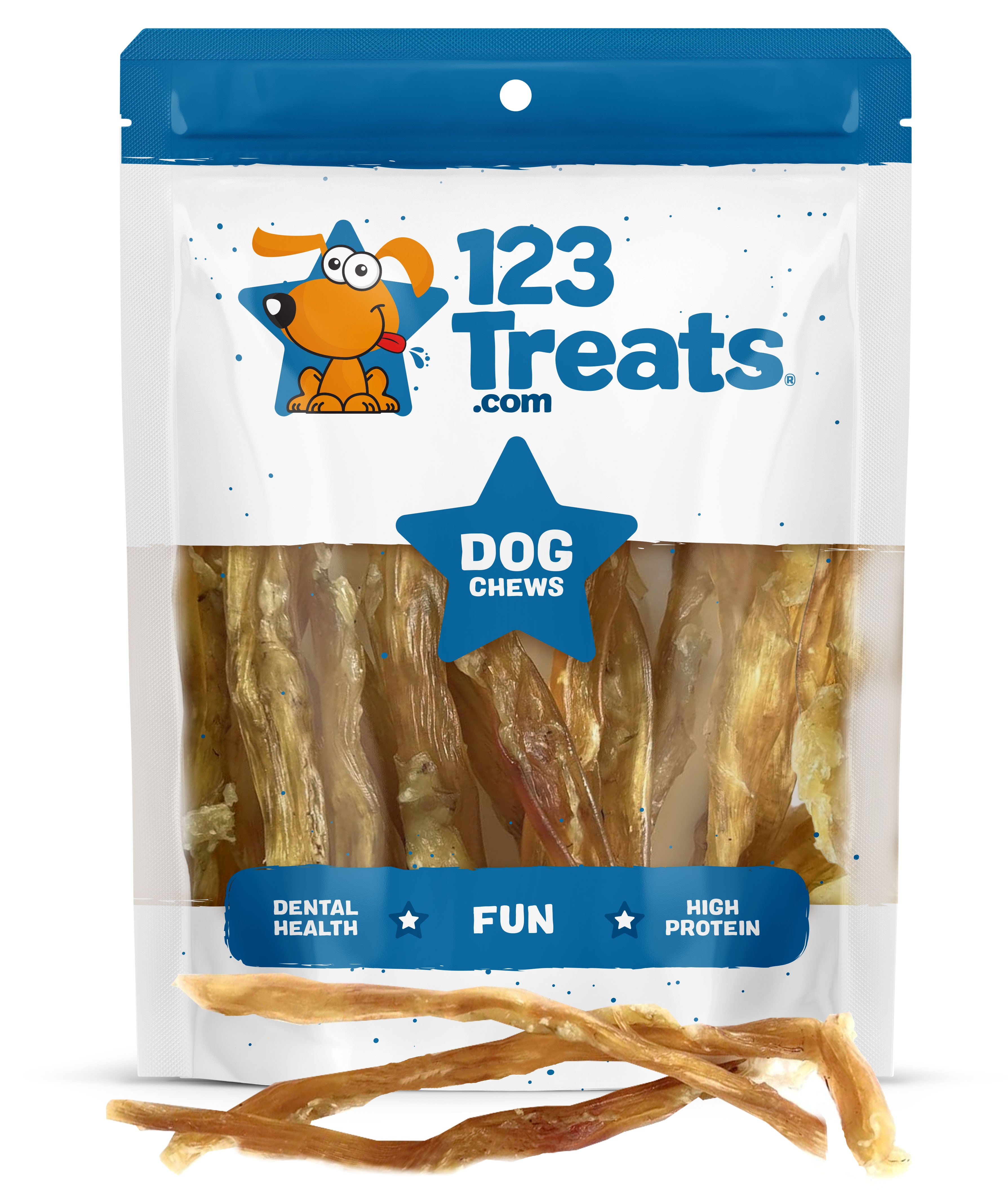 Beef Tendon Dog Chews | Snacks Made from Tendons in USA | 7-9 inches ...