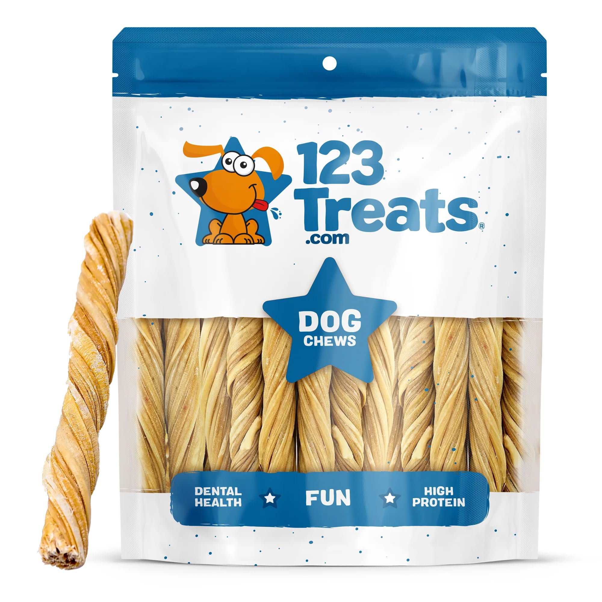 Beef Tripe Sticks for Dogs (6" - 25 Count) All Natural Dog Treats from ...