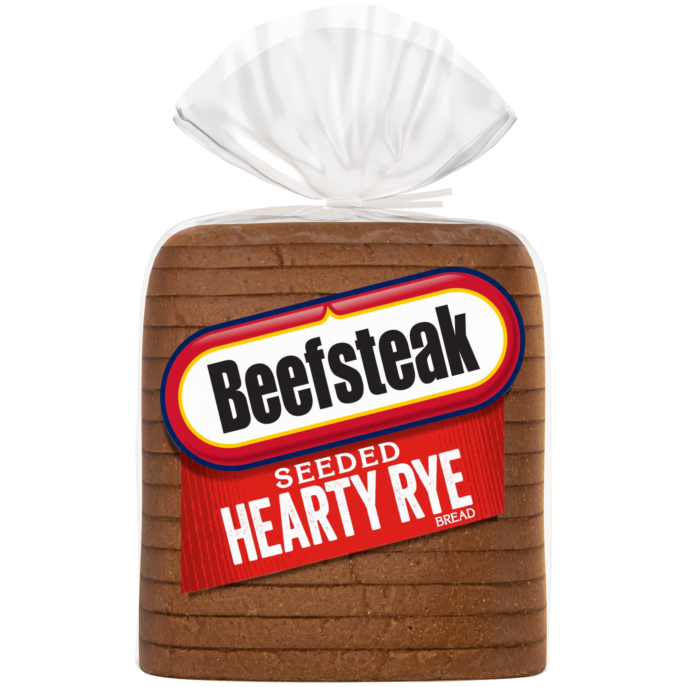Beefsteak Seeded Hearty Rye Bread, 18 oz, Rye Bread, Bag - Walmart.com