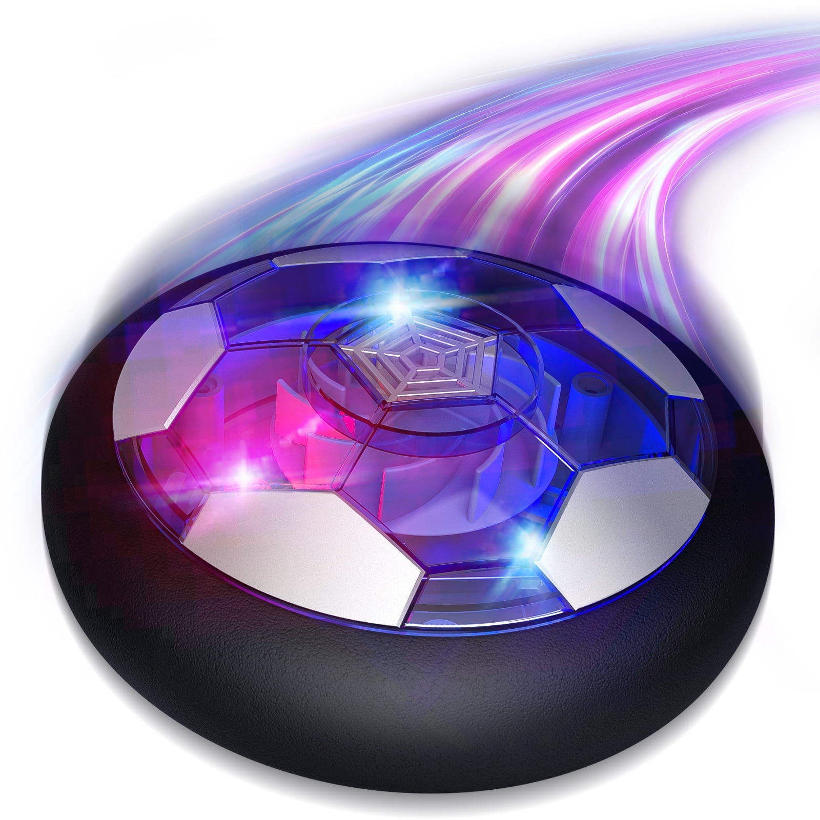 Beefunni LED Lighted Hover Soccer Ball Game, Rechargeable Indoor Toy for Boys 3-6 Years ...
