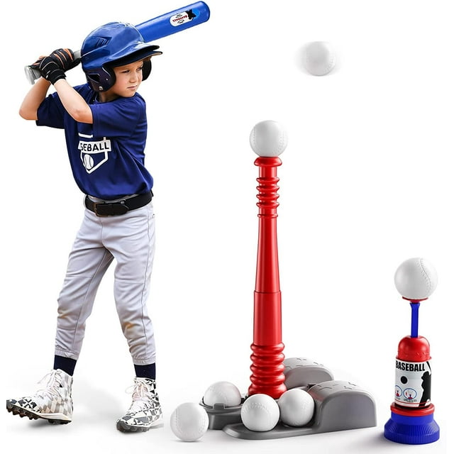 Beefunni Kids Baseball Set with Bat and Ball for Age 3-8, Perfect for ...