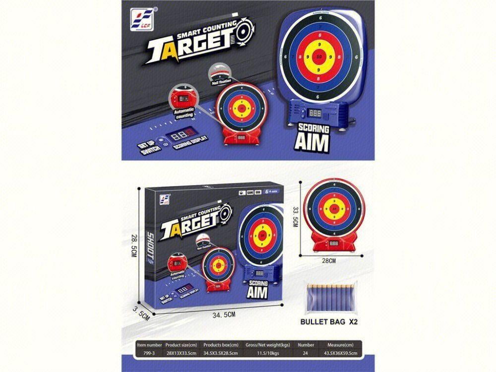 Beefunni Target Toy for Boys, Scoring Auto Reset Digital Kids Target ...