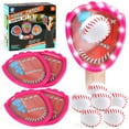 Beefunni Toss and Catch Baseball Toy Set, Indoor Outdoor Toys for Kids ...