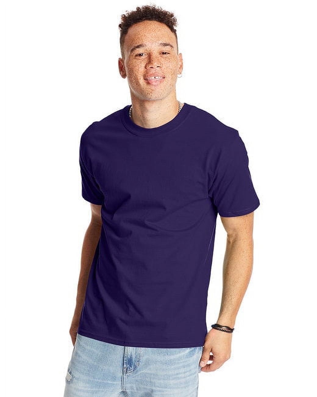 Beefy-TÂ® T-shirt in Smoke Gray - Discover Comfort & Quality - Walmart.com