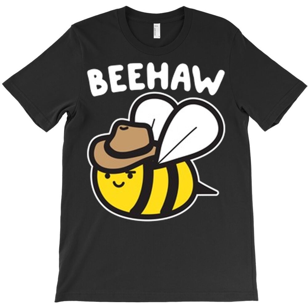 Beehaw Cowboy Themed Funny and Cute Western and Bee and Pun and Howdy ...