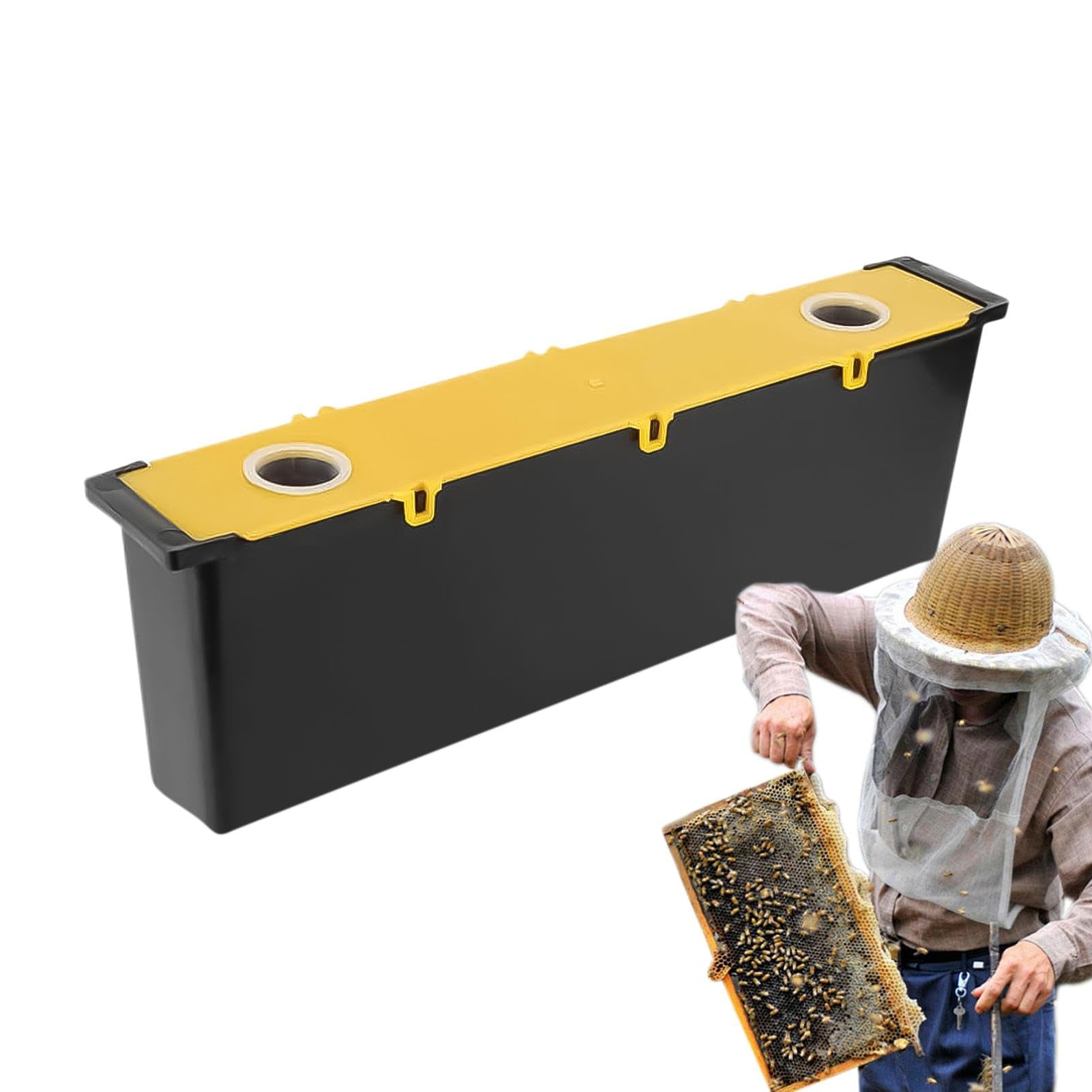 Beehive Frame Feeder | 5L/6L Capacity Beekeeping Water Feeder Dispenser ...