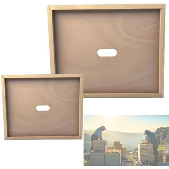 Beehive Frames 2Pcs Beehive Inner Cover for 10 Frame Bee Hive Box for ...